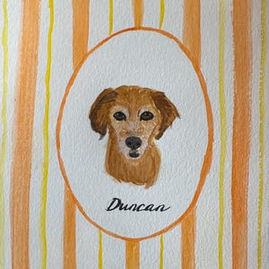 Custom Watercolor Pet Portrait - Etsy