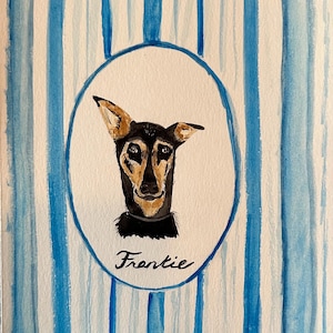 Custom Watercolor Pet Portrait - Etsy