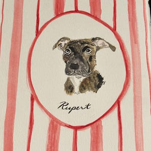 Custom Watercolor Pet Portrait - Etsy