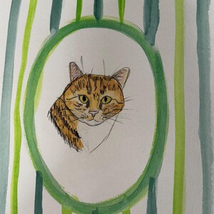 Custom Watercolor Pet Portrait - Etsy
