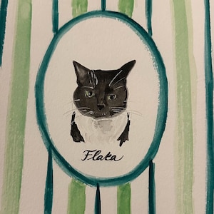 Custom Watercolor Pet Portrait - Etsy