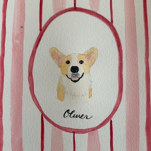 Custom Watercolor Pet Portrait - Etsy