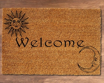 Welcome Doormat Sign - Etsy