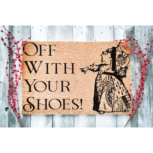 Shoes off Doormat - Etsy