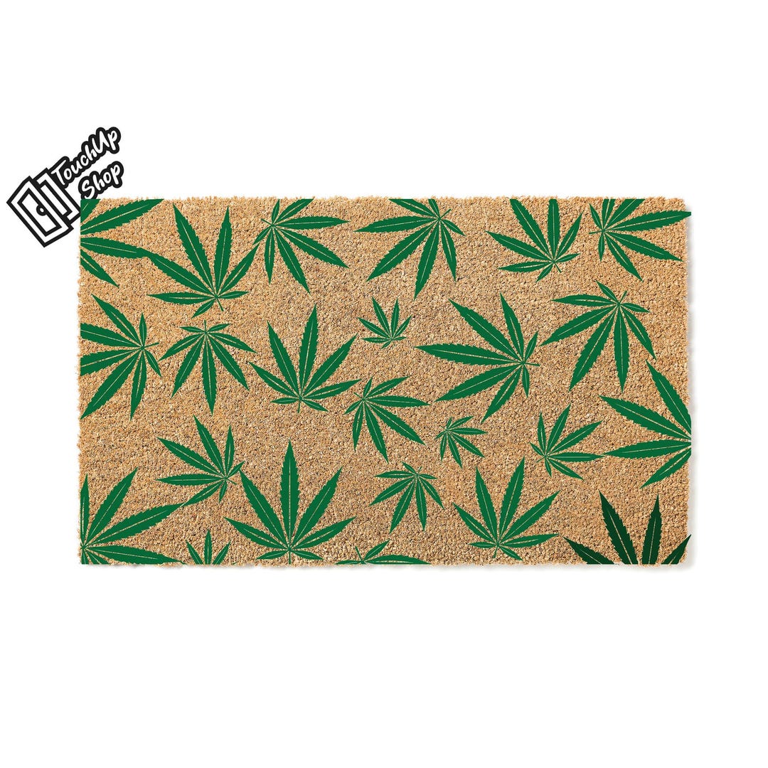 Welcome Doormat: Funny Weed 420 Design (house Gift) 5036 Christmas Gift ...