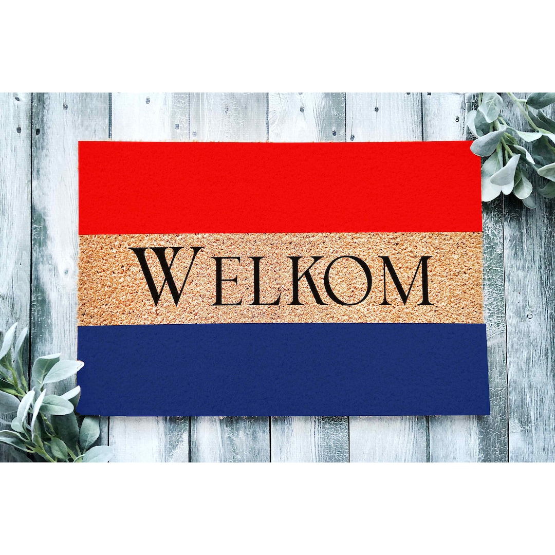 Doormat Welkom Doormat Dutch Welcome Mat Funny Doormat New Home Gift ...