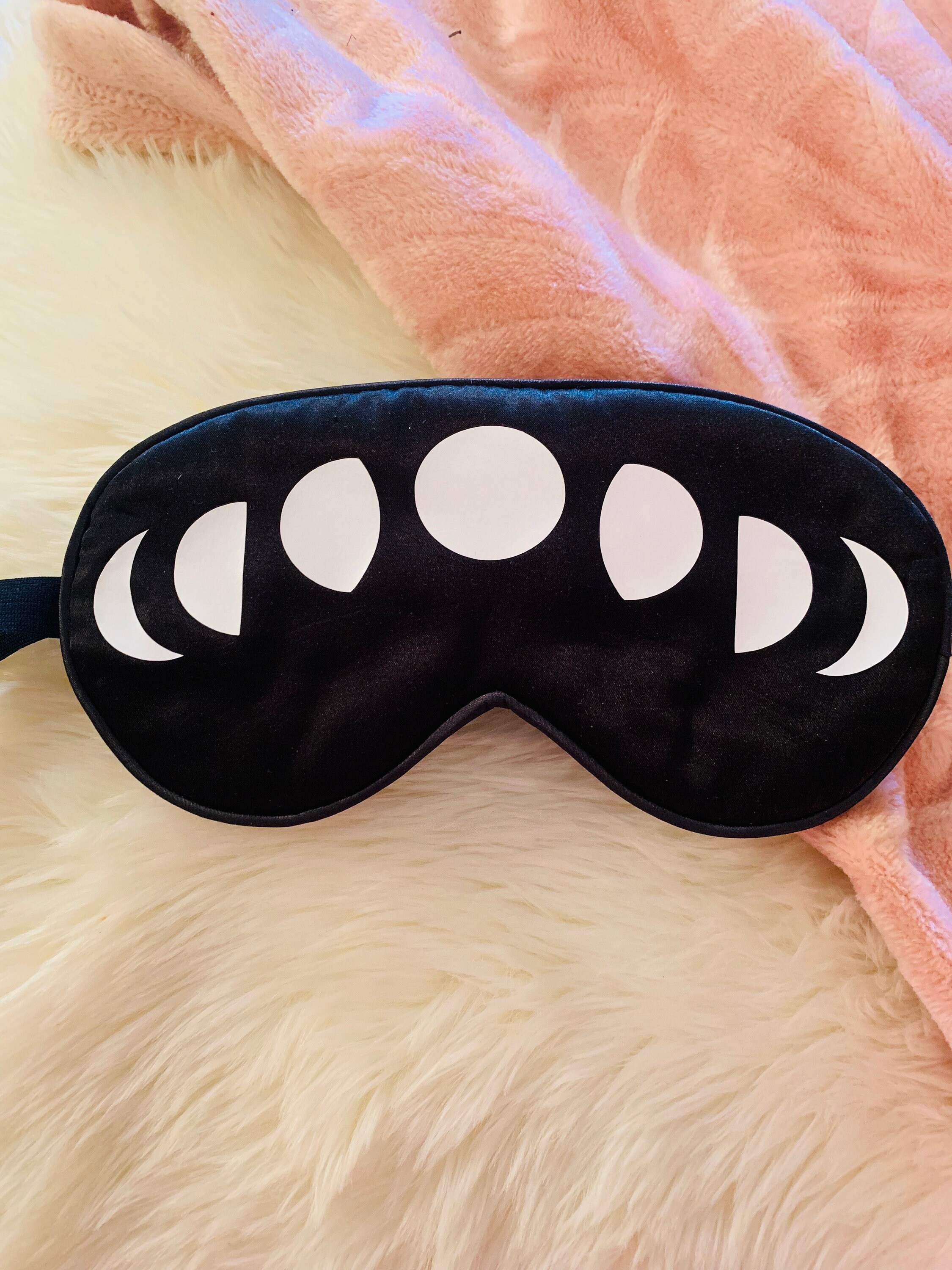 Phases of the Moon Sleep Mask - Etsy