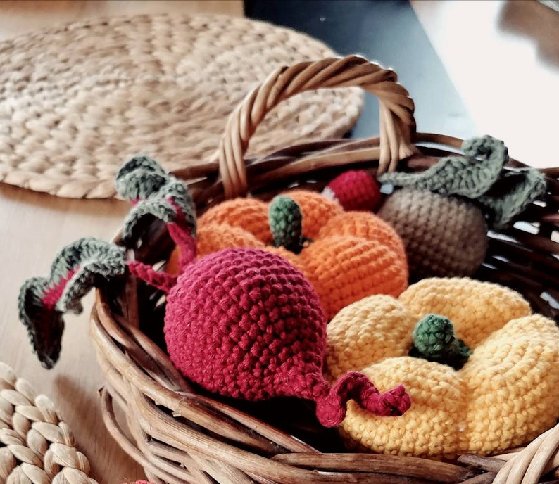 Crochet Beet Vegetables Toy. Shop Accessories. Pretend Play | Etsy