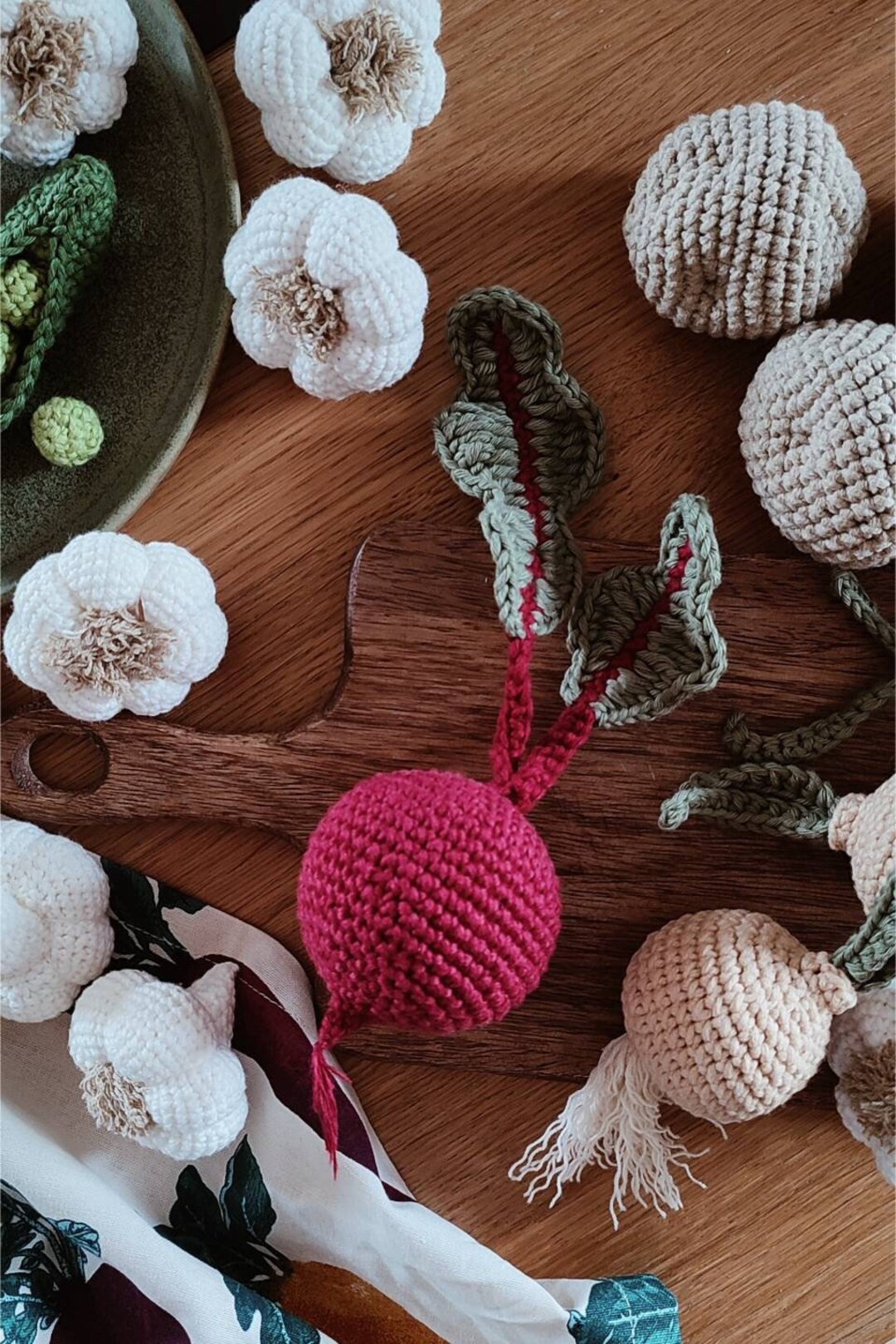 Crochet Beet, Vegetables Toy. Shop Accessories. Pretend Play Food ...