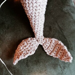 Crochet Little Mermaid Doll, Cuddly Baby Mermaid, Soft Toy for a Girl ...