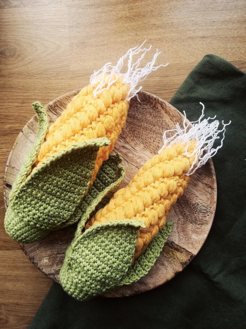 Crochet Corn. Pretend Play Food Play Kids Kitchen | Etsy