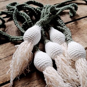 Crochet Vegetables - Spring Onion, Play Kids Kitchen Accessories, Kids ...