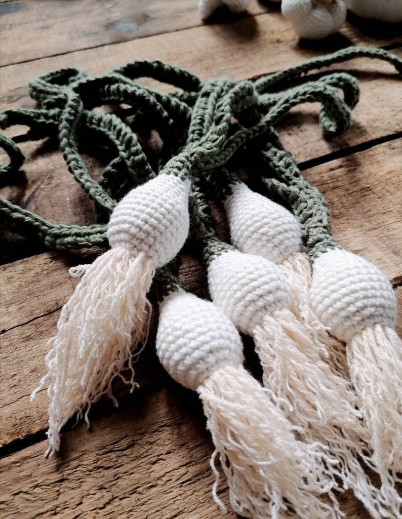 Crochet Vegetables Spring Onion Play Kids Kitchen - Etsy