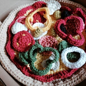 Pizza Toppings for Play Kids Kitchen, Compose Your Pizza, Pretend Play ...