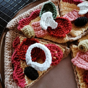 Pizza Toppings for Play Kids Kitchen, Compose Your Pizza, Pretend Play ...