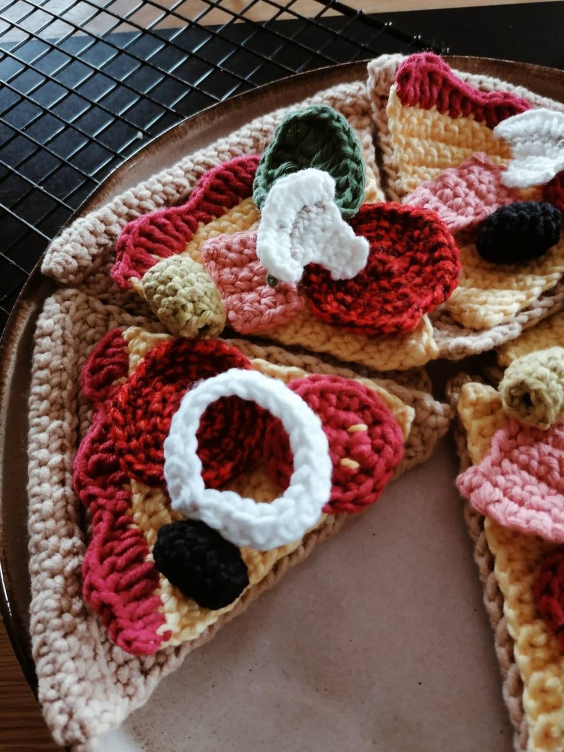 Pizza Toppings for Play Kids Kitchen Compose Your Pizza - Etsy