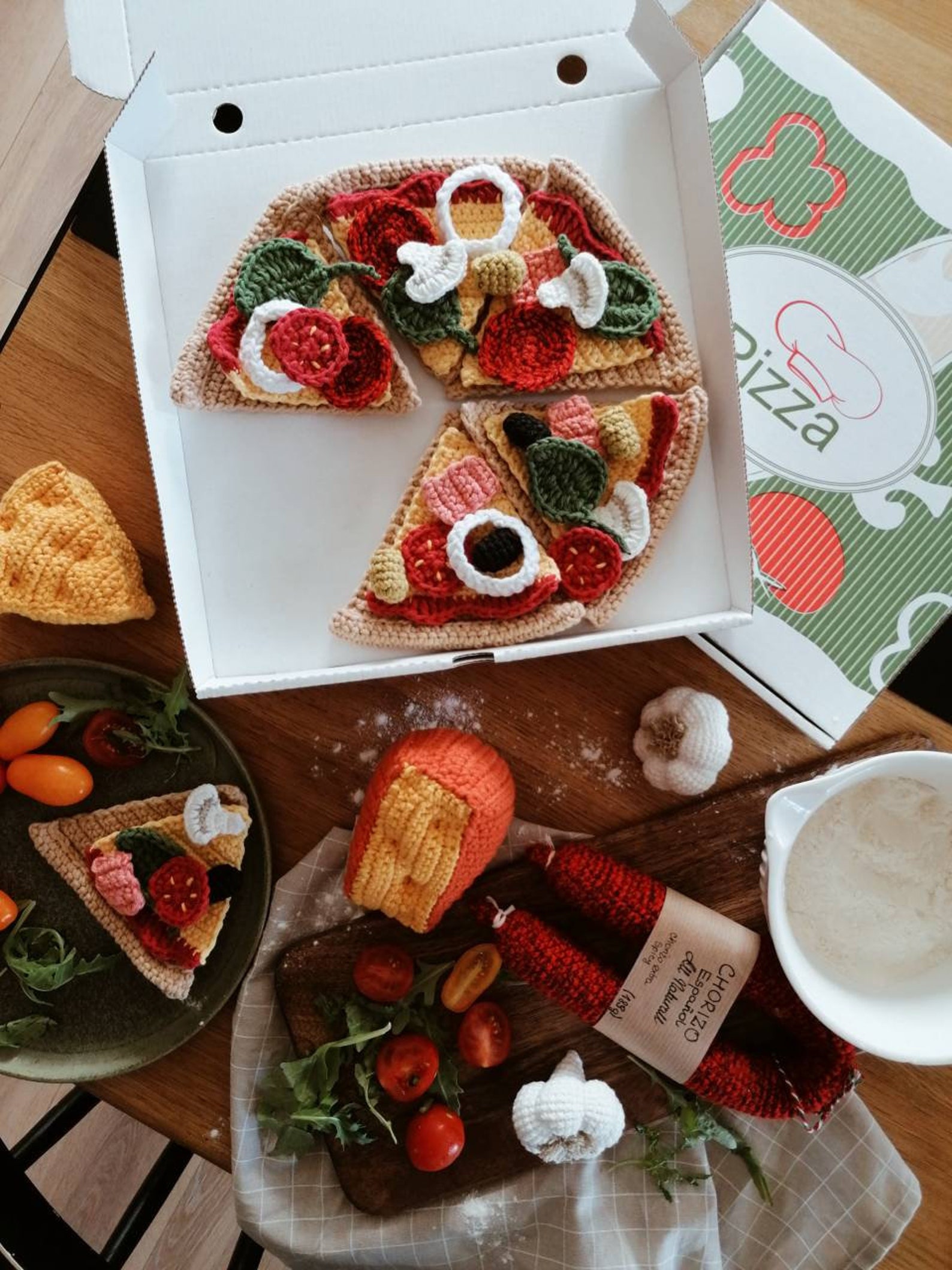 Crochet Cheese for Play Kids Kitchen Pretend Play Food Set - Etsy