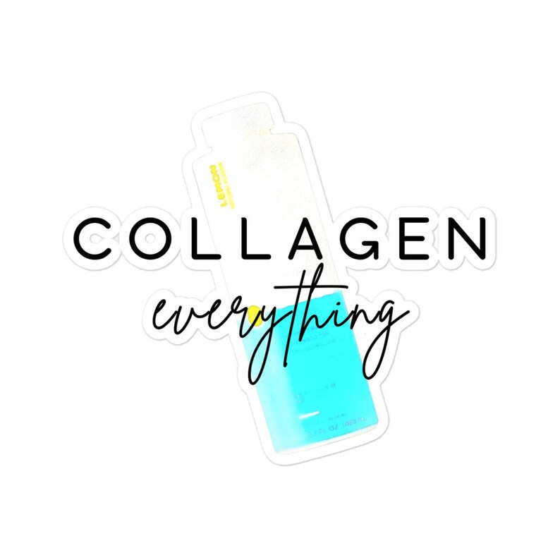 Collagen Everything Sticker - Etsy