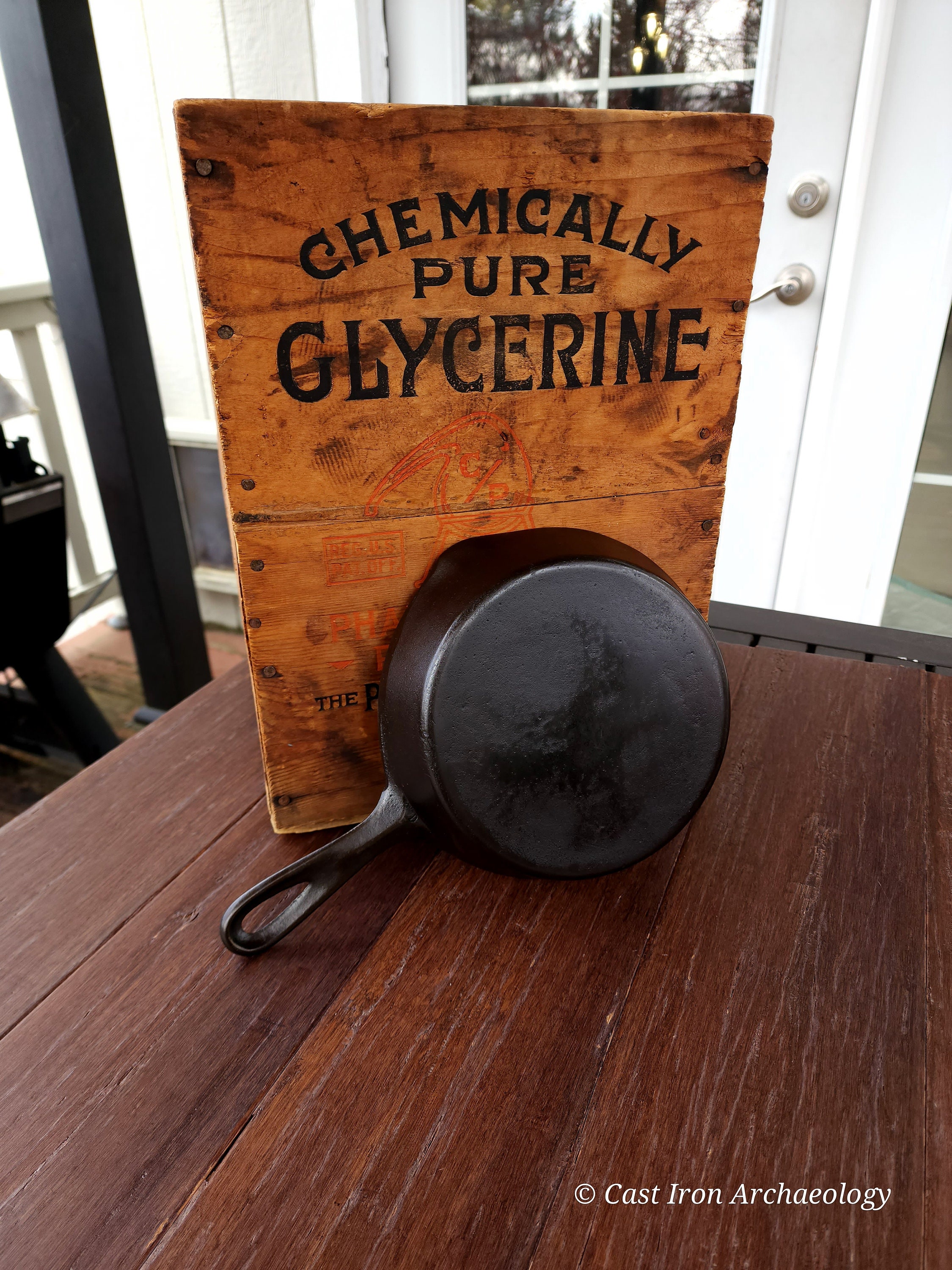 Vintage 5 Cast Iron Skillet Restored Etsy