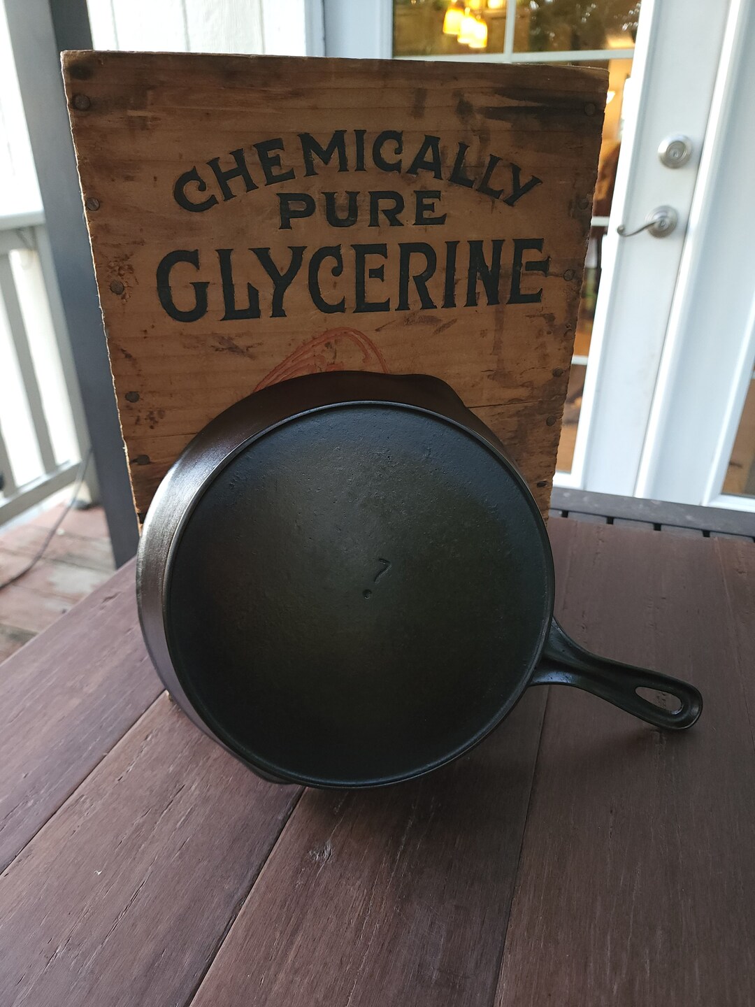 Vollrath #7 Cast Iron Skillet Restored - Etsy