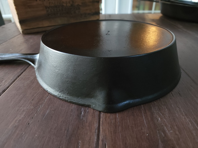 Vollrath #7 Cast Iron Skillet Restored - Etsy