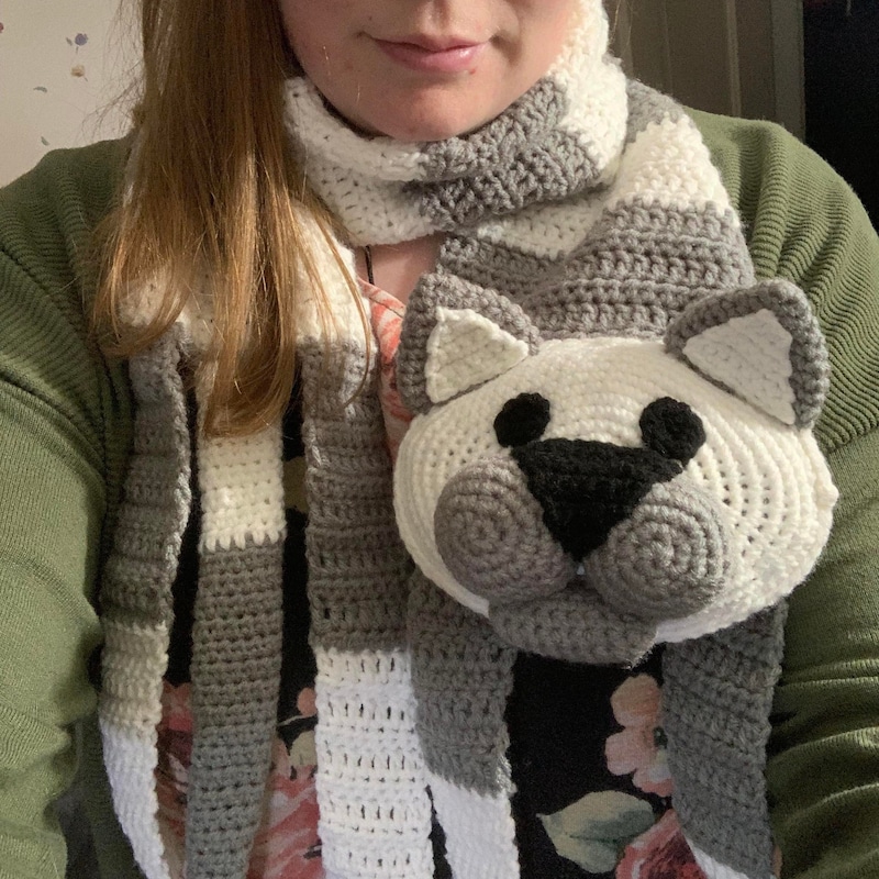 Cat Scarf - Etsy