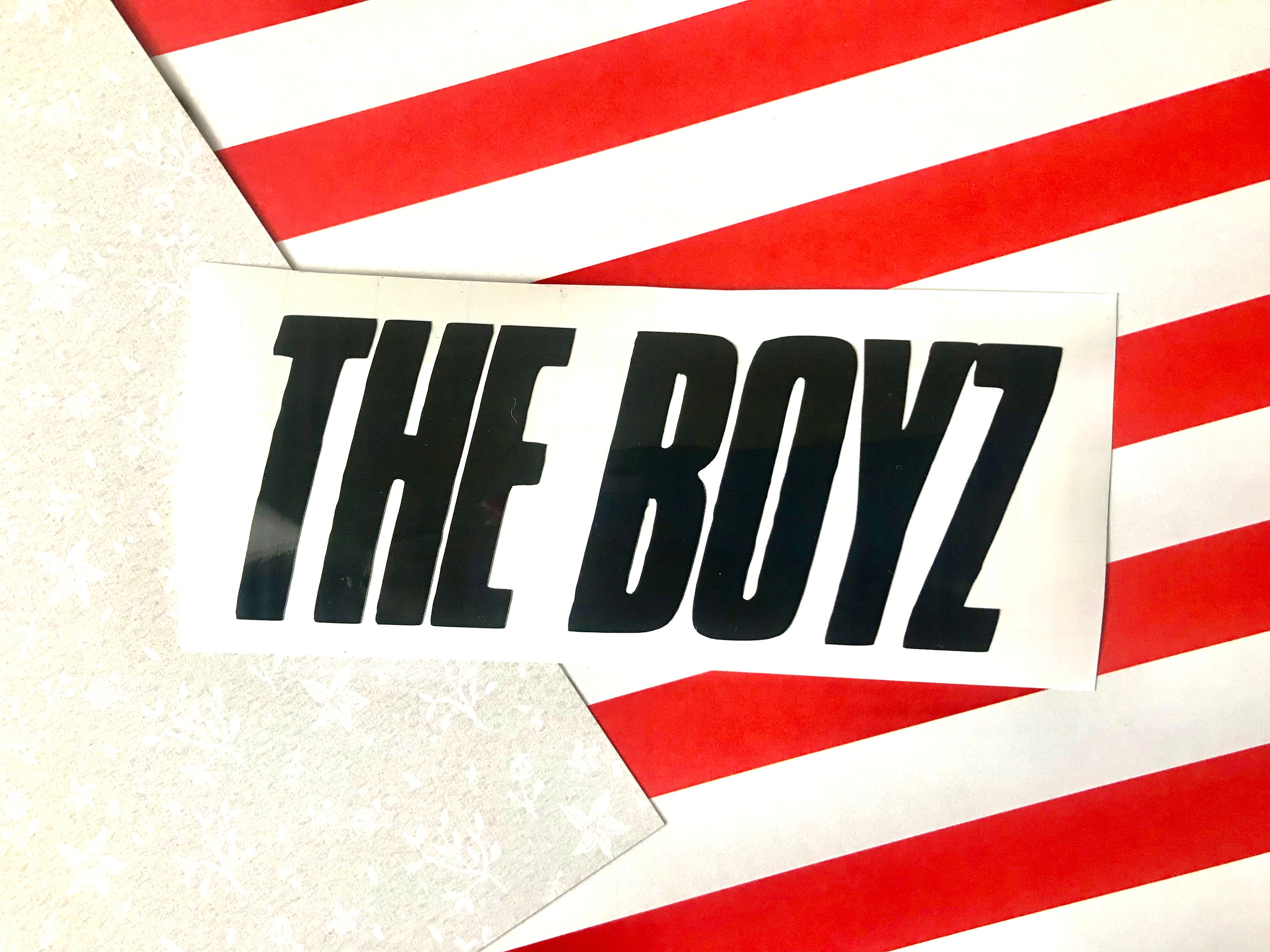 The Boyz Logo Vinyl Decal Sticker Freebie | Etsy Ireland