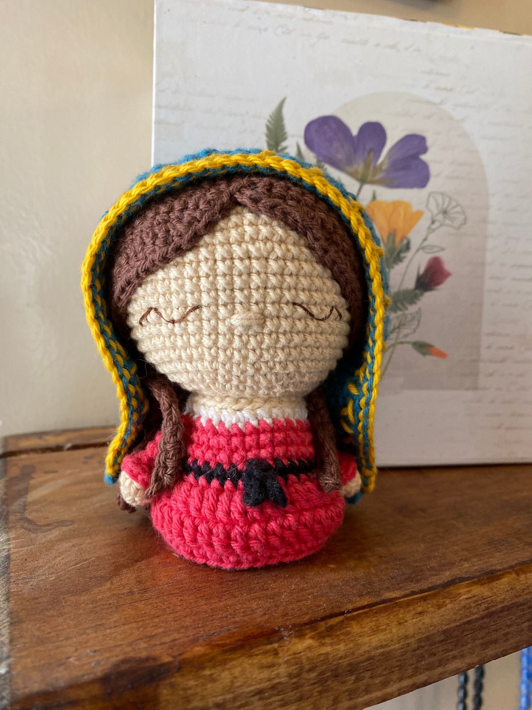 Our Lady of Guadalupe Doll, Devotions, Toy, Amigurumi - Etsy