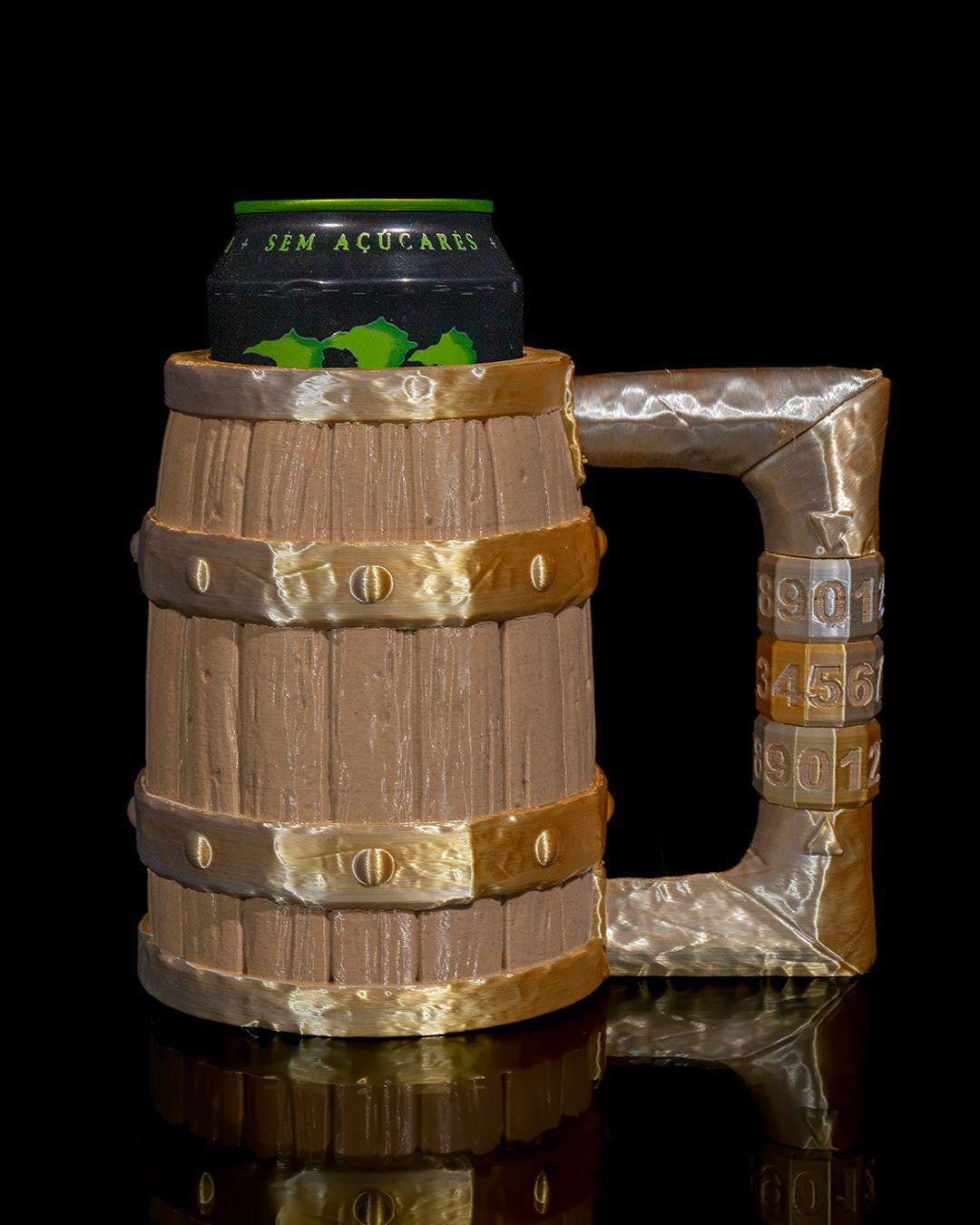Keg Beer Can Holder With Life Tracker Ecofriendly Multicolor - Etsy
