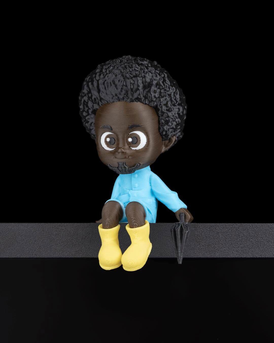 Rain Check – Monitor Figurine - Etsy