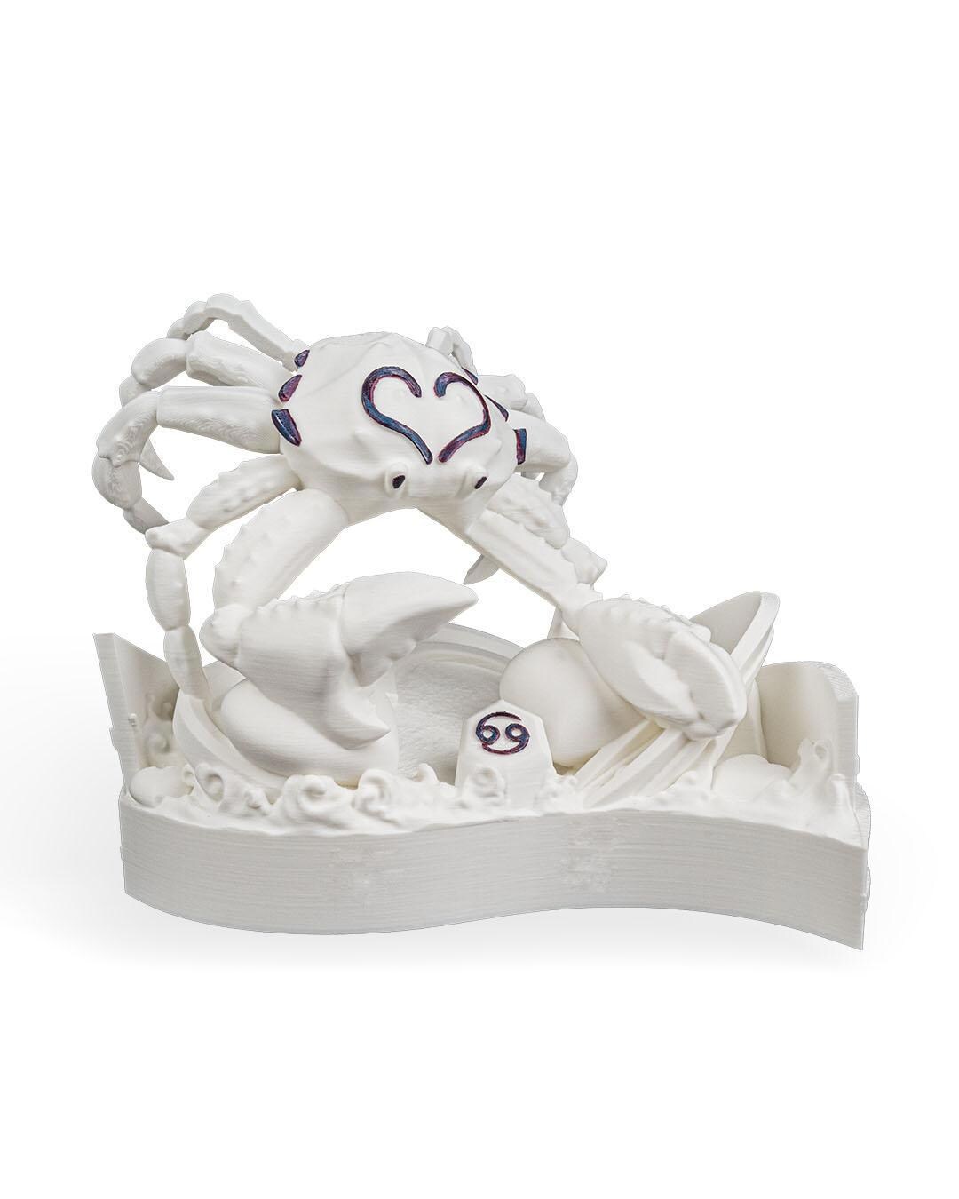 Cancer Zodiac Decorative Statue – Handmade Eco Friendly Cancer ...