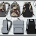 Back Pack Flat Technical Sketch Vector File Pack 2 (DSF-BP-2) - Etsy