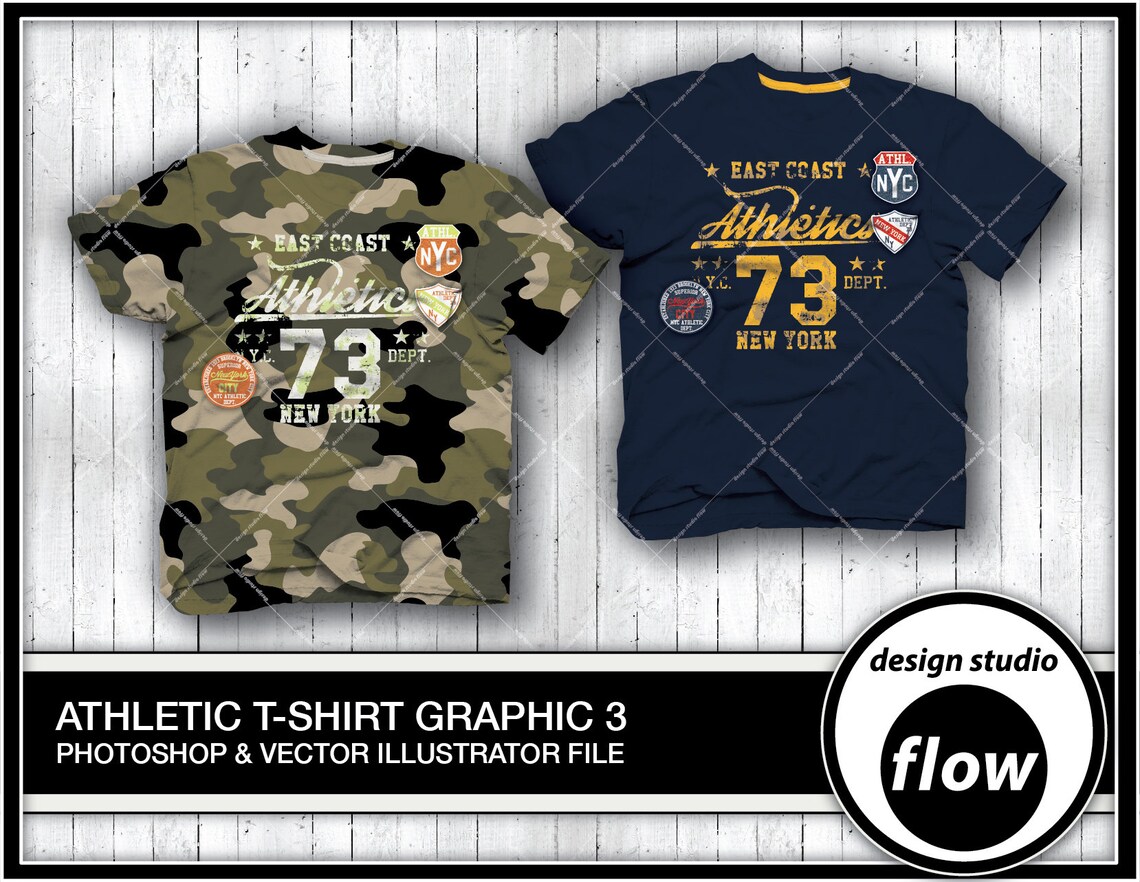 Graphic T-shirt Design-layered Photoshop File & Vector Illustrator File ...