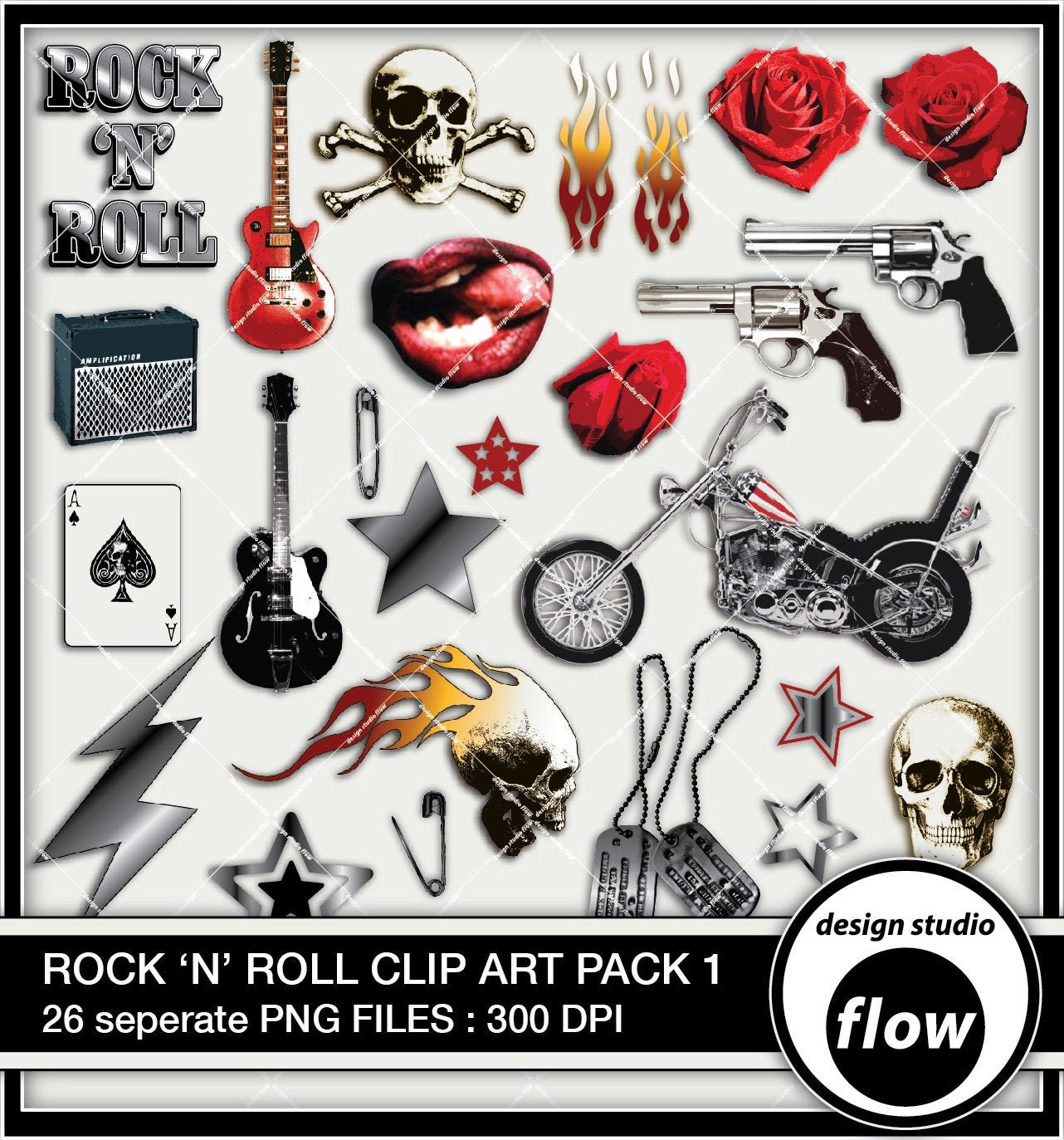 Clipart Of Rock N Roll