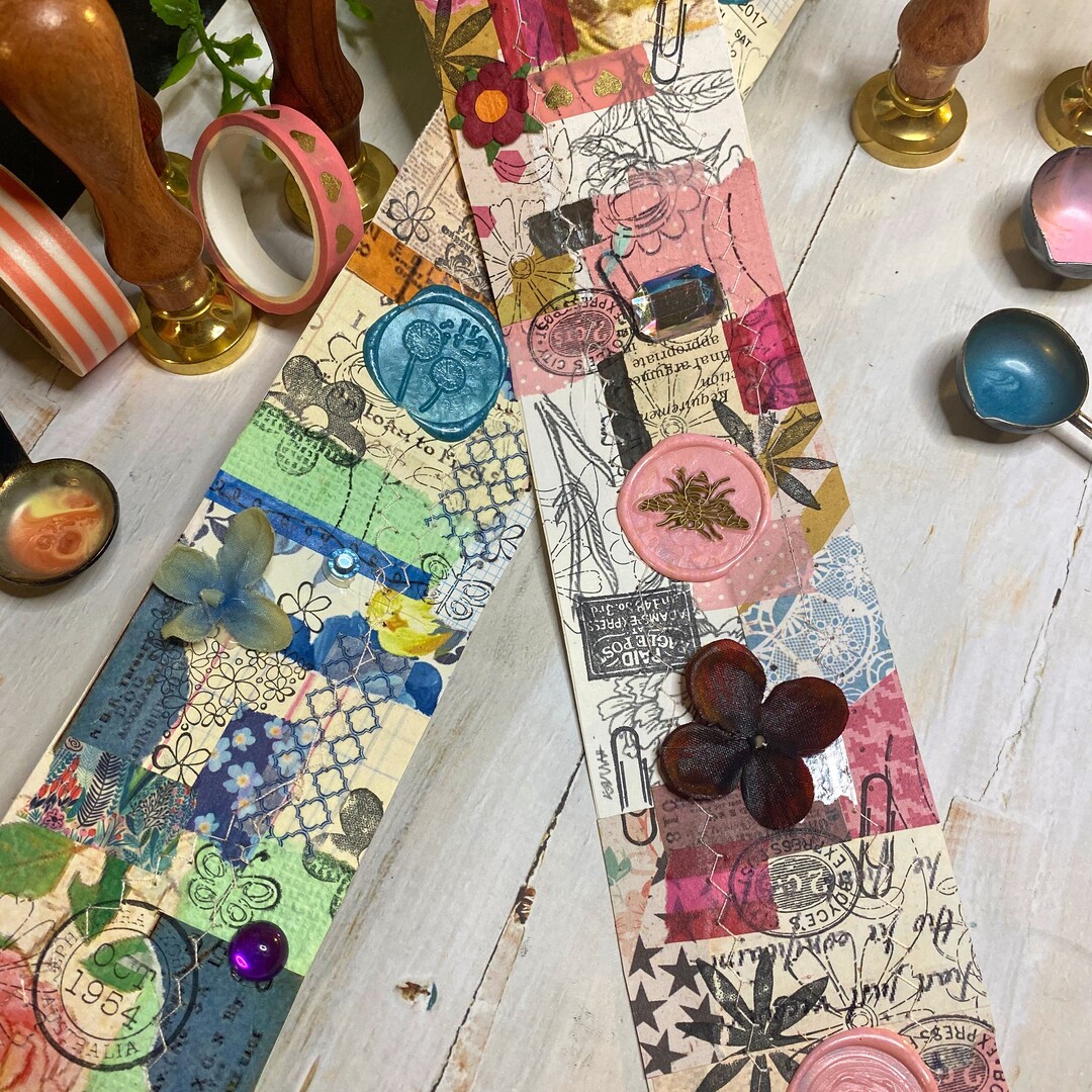 Vintage Paper 1.4 Metre Snippet Roll Ephemera Extra Long Strip Bundle ...