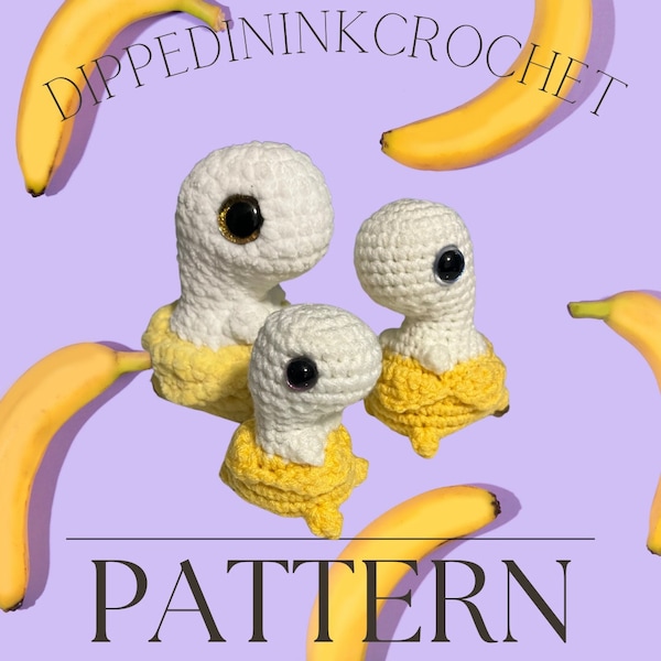 Bananasaurus Pattern - Etsy