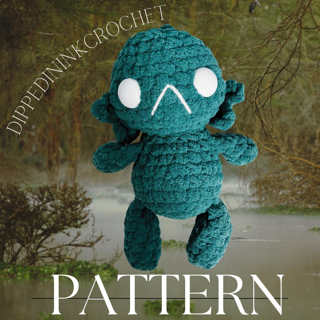 Baby Swamp Monster Crochet Pattern - Etsy Canada