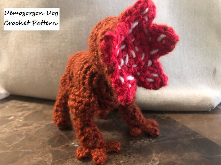 Demogorgon Dog Crochet Pattern - Etsy UK