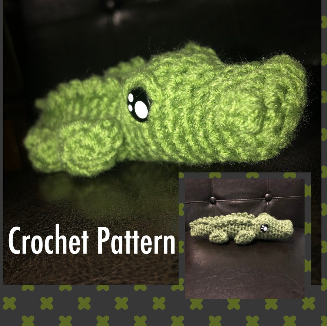 Alligator Crochet Pattern (Download Now) - Etsy