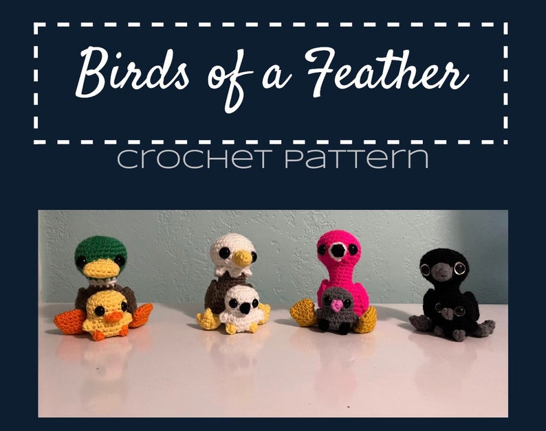 Birds of a Feather Crochet Pattern - Etsy