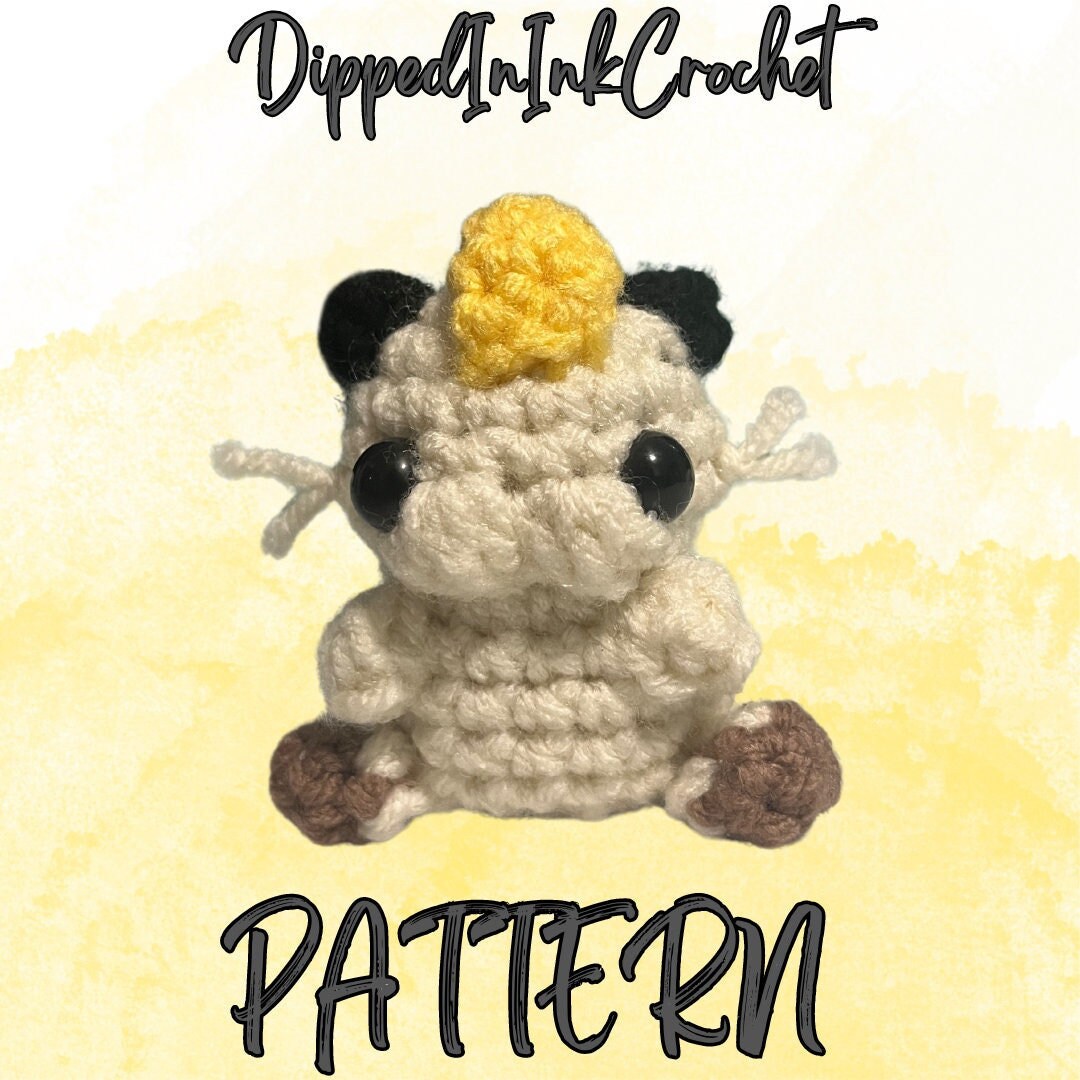 Meowth Crochet Pattern - Etsy