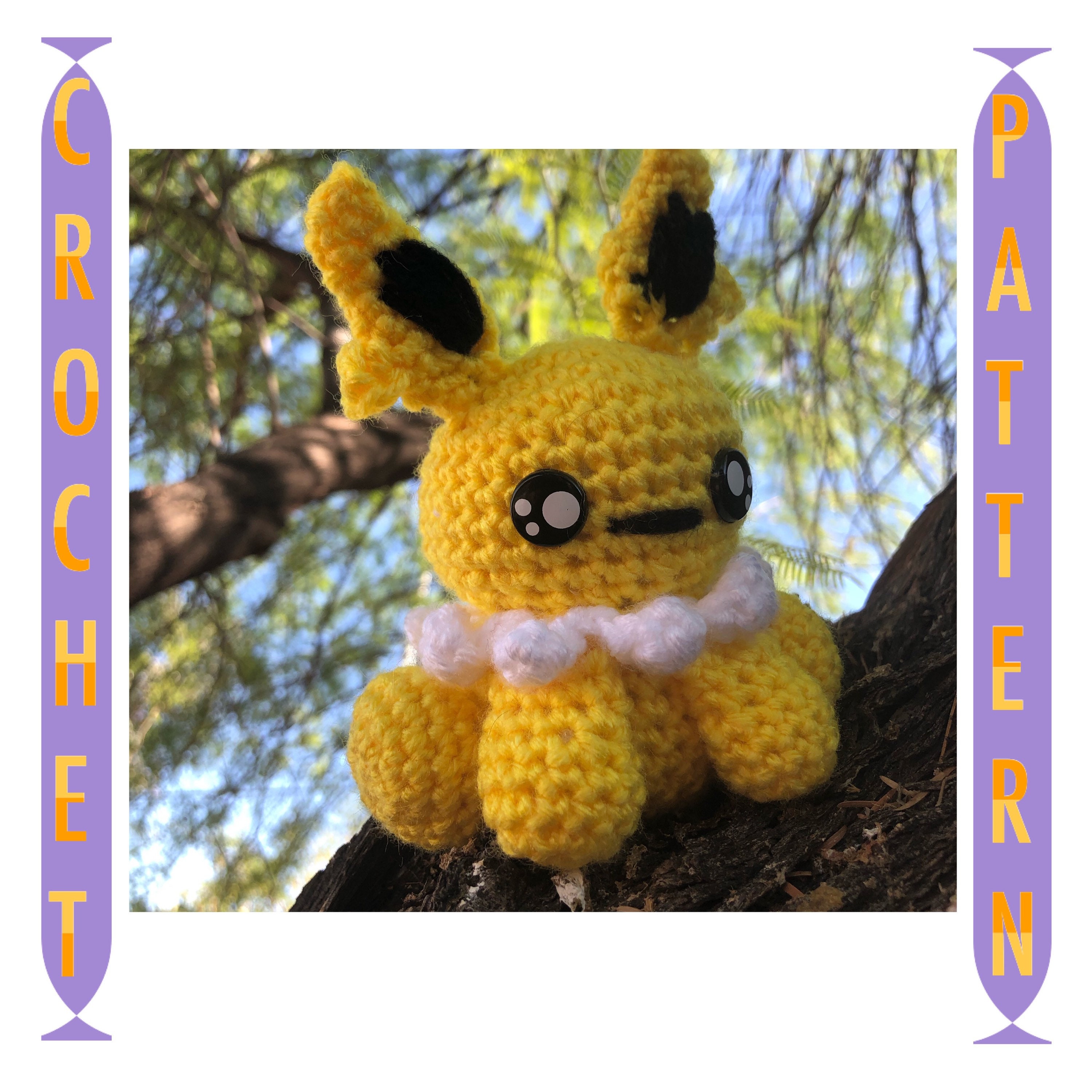 Jolteon Plush Pattern