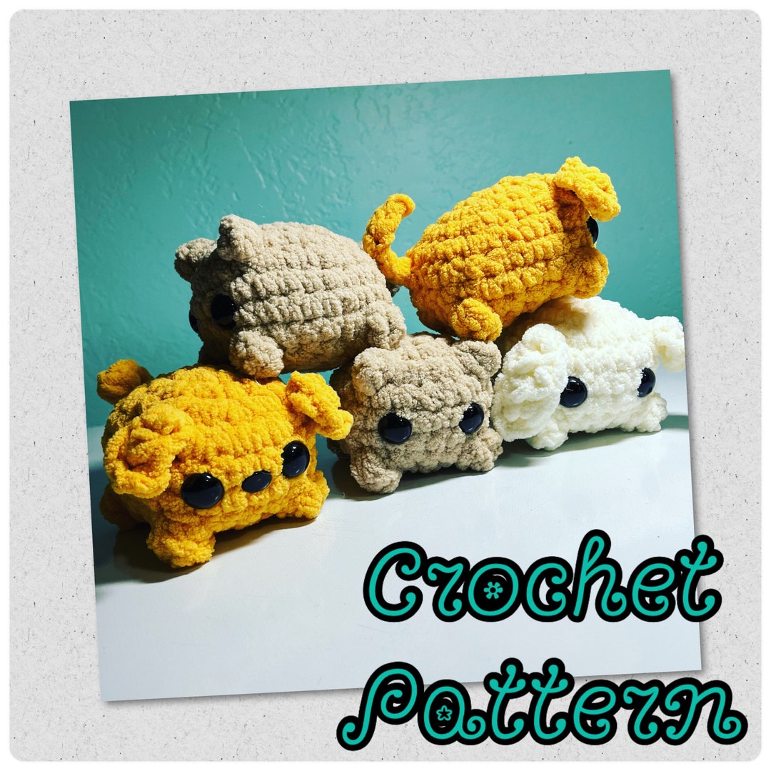 NO-SEW Animal Loaf Crochet Pattern - Etsy