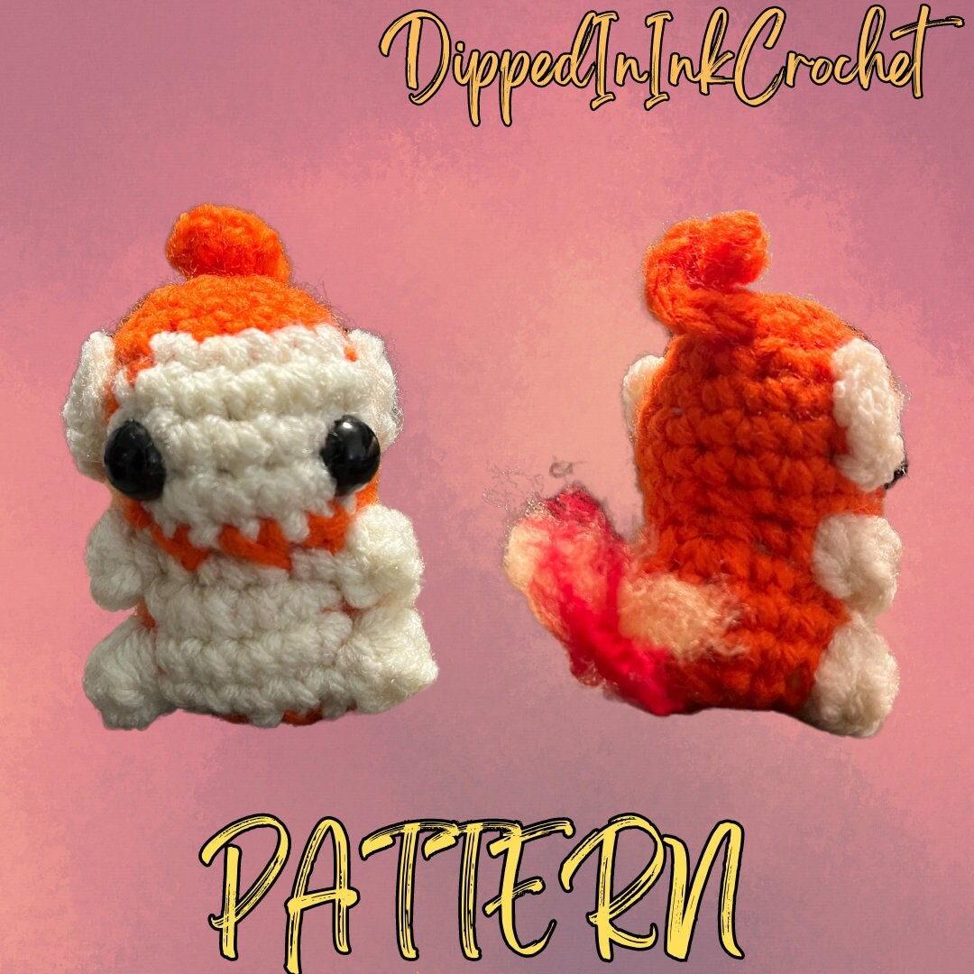 Low-sew Chimchar Crochet Pattern - Etsy