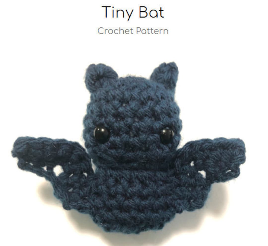 Tiny Bat Crochet Pattern - Etsy