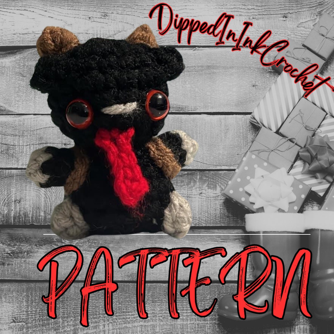 Tiny Krampus Crochet Pattern - Etsy