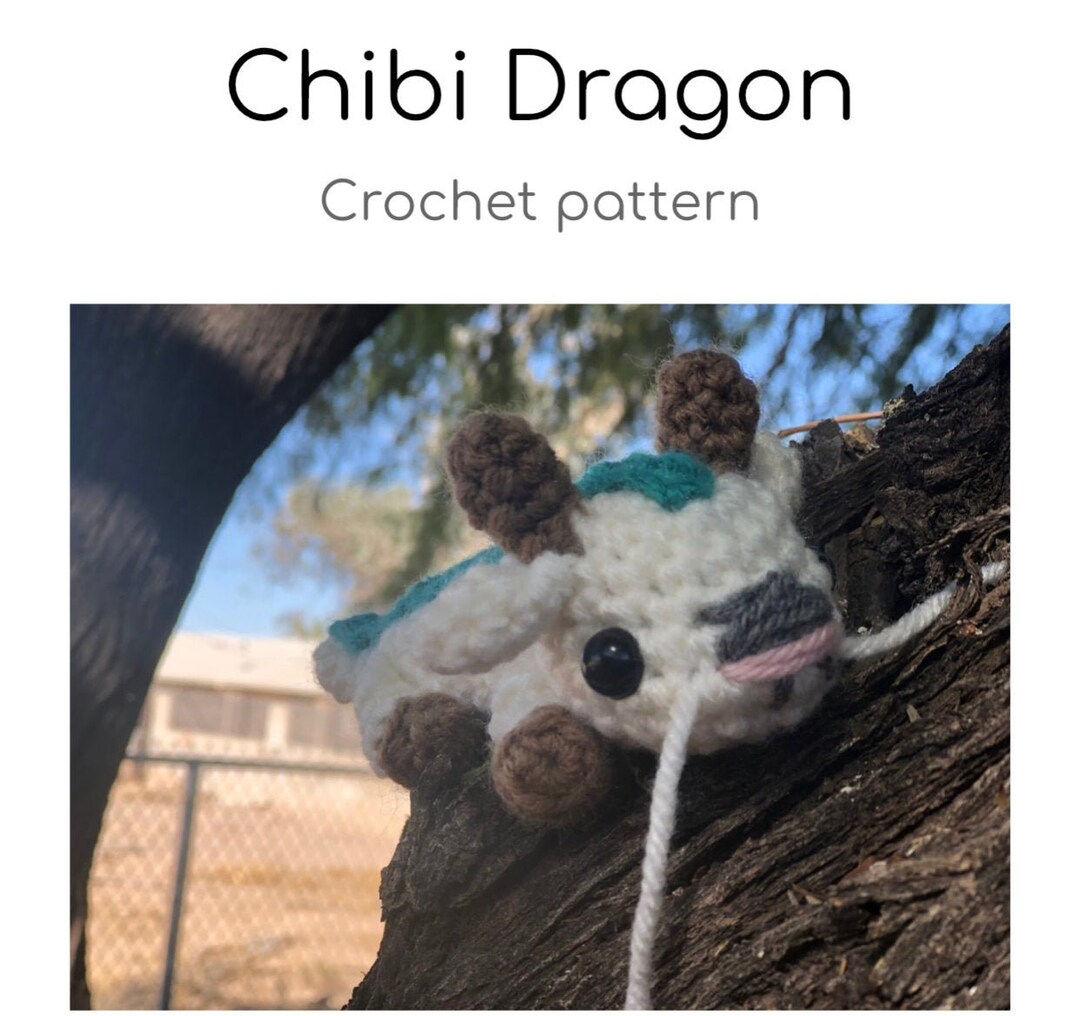 Chibi Dragon Crochet Pattern - Etsy