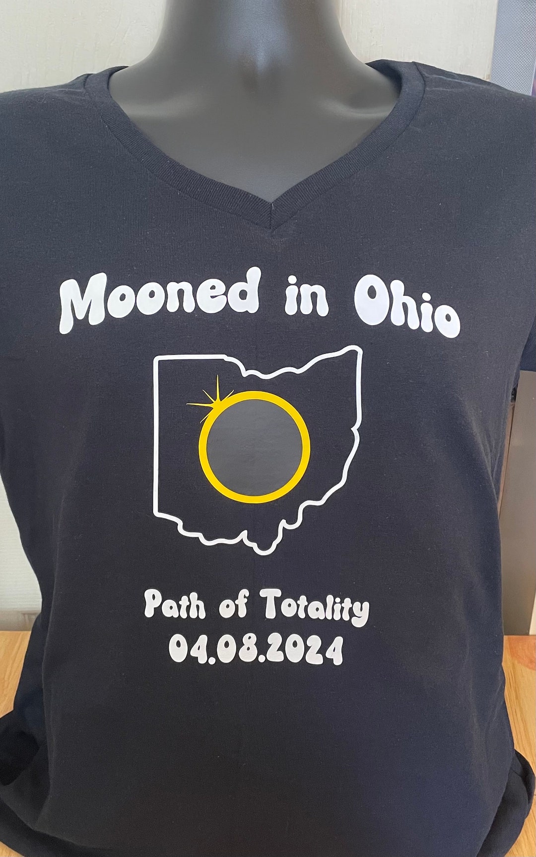 Ohio Path of Totality, Full Solar Eclipse, 2024, Mooned in Ohio ...