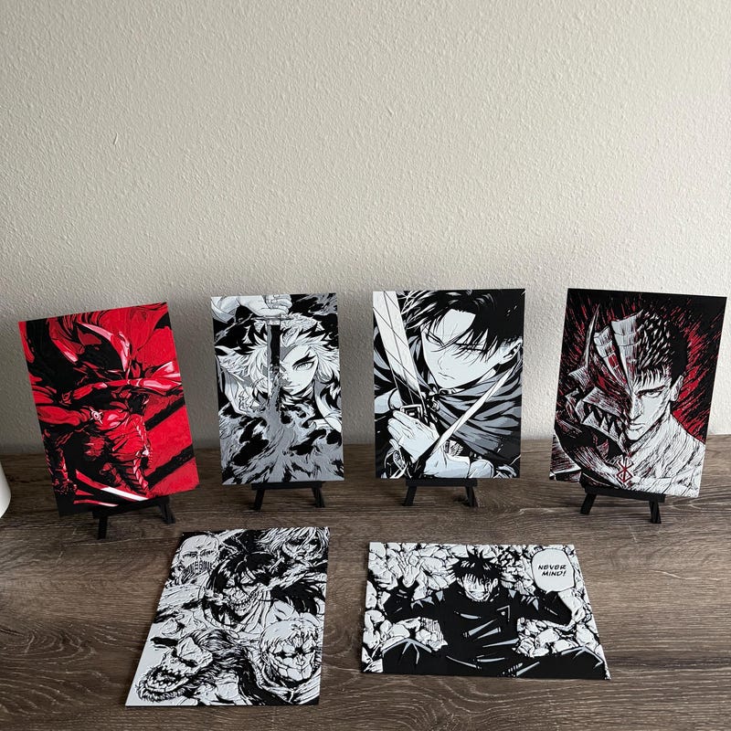 Manga Panels 3d Printed - Etsy