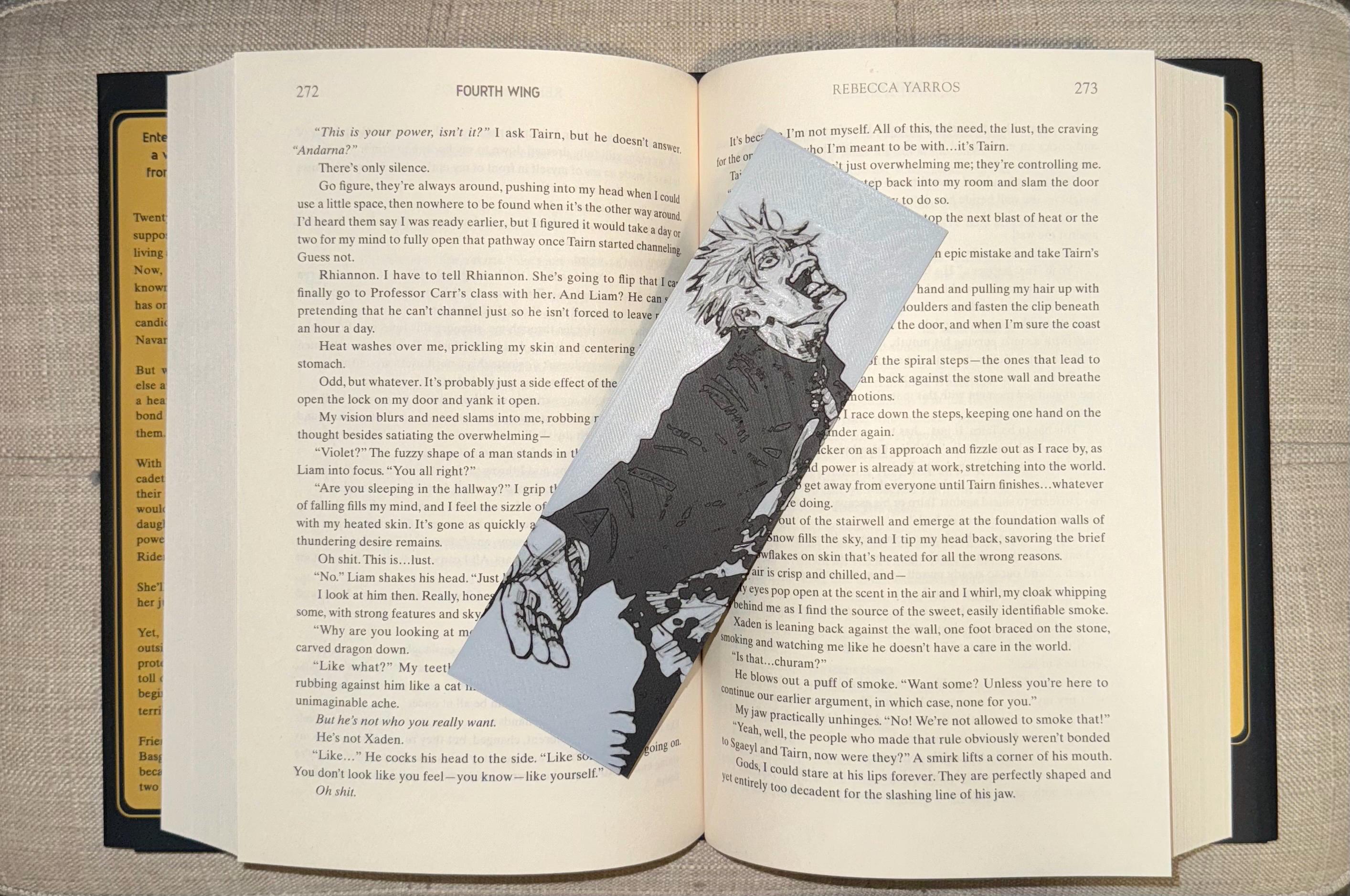 Satoru Gojo Bookmark Stl File - Etsy